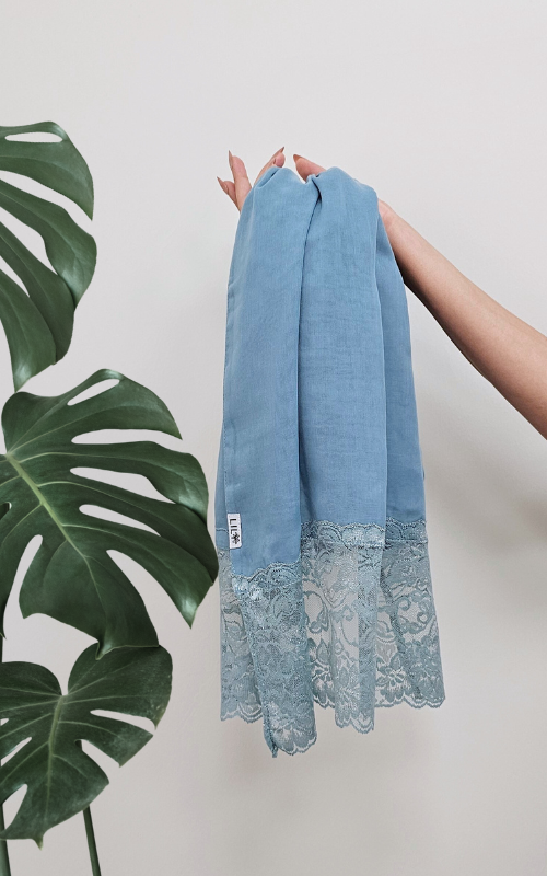 Japanese Voile Lace Scarf 54 | Medical appearance | Japanese veil with lace